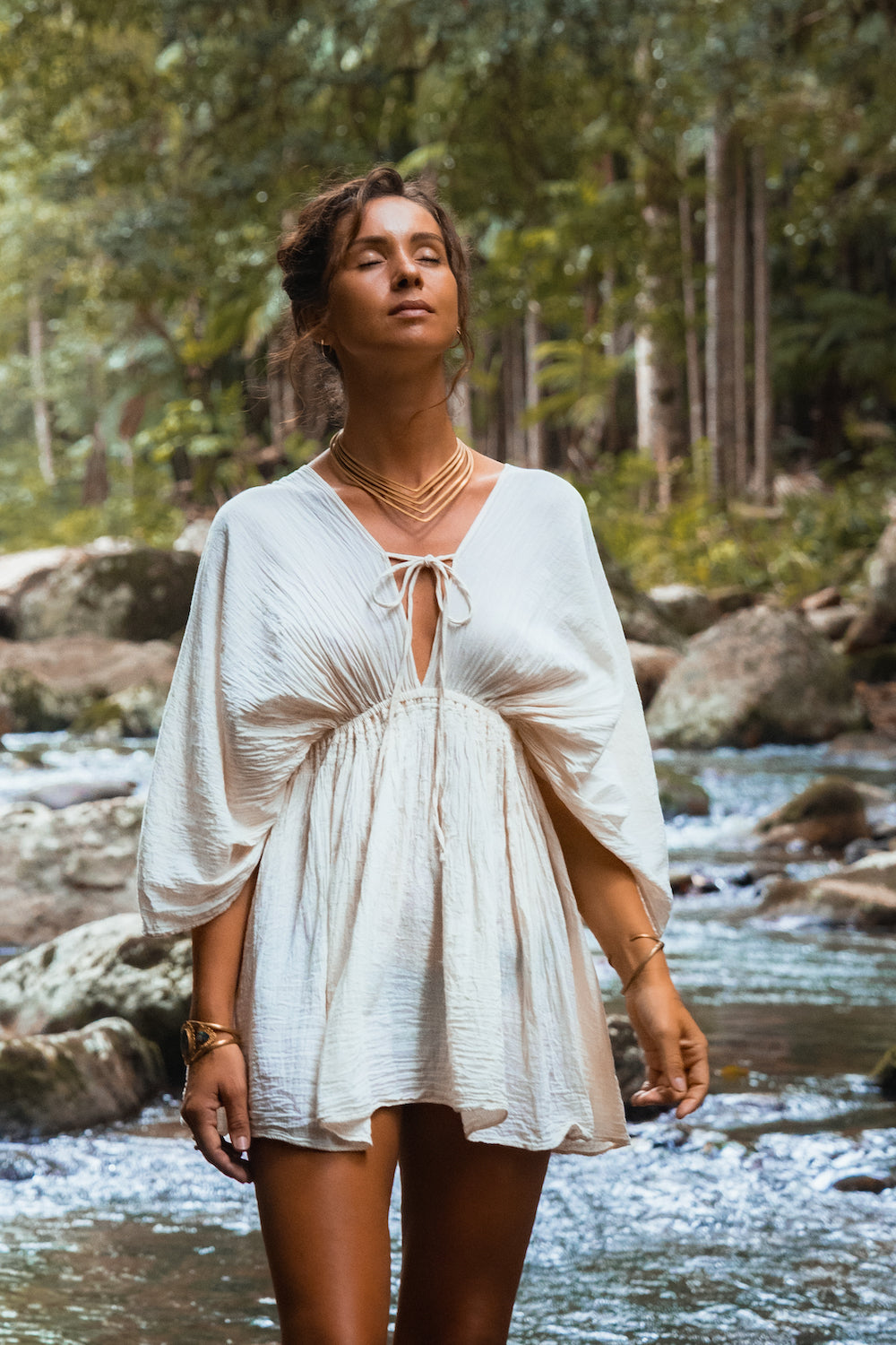 Seashell Souna Dress - Etnix Byron Bay