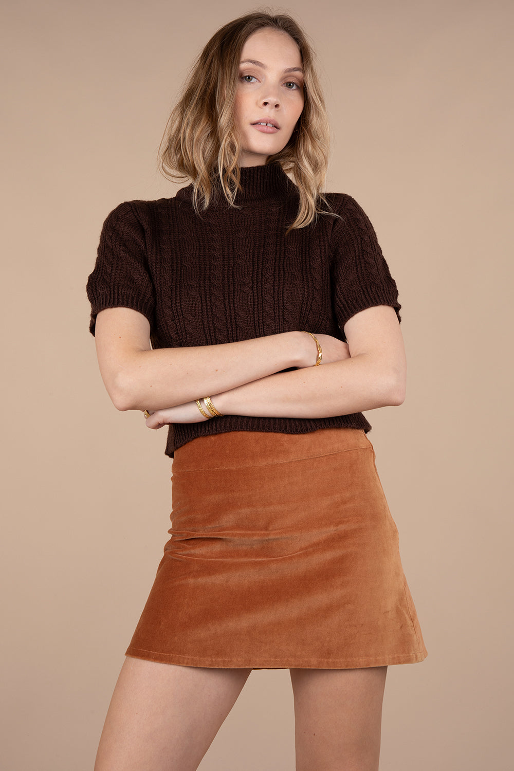 Amora Top Brown - Etnix Byron Bay - Nikko